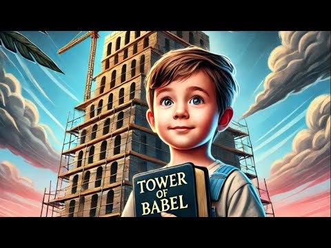 🏗️ Tower of Babel Bible Story for Kids 🌍 | Fun and Easy to Learn 🎉