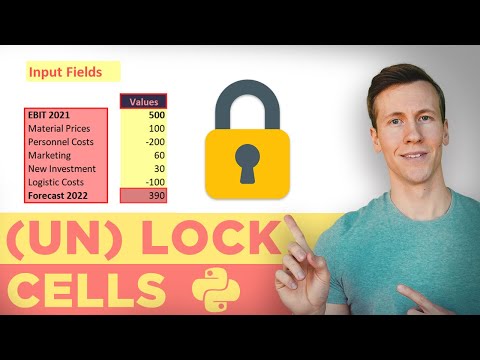 GitHub - Sven-Bo/lock-excel-cells-python