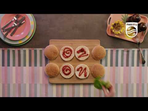 Airfryer Recipes, Burger Recipe for the Philips Airfryer XXL HD9630
