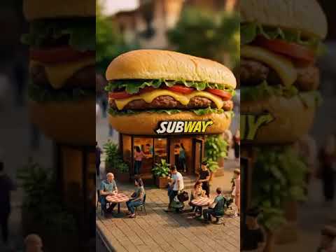 ai generated subway restaurant #aimbotfreefire #aiart #art #ai #starbucks