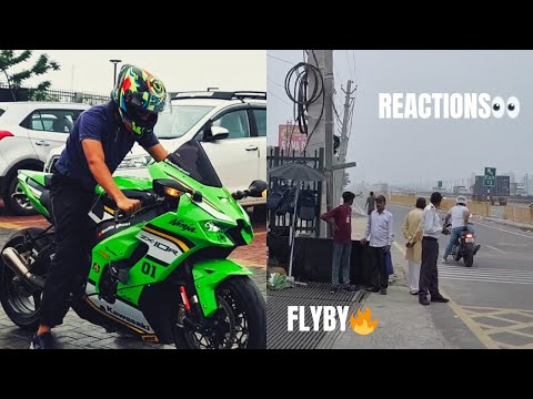 ZX-10R Launch with Reactions | Raw Sound & Speed