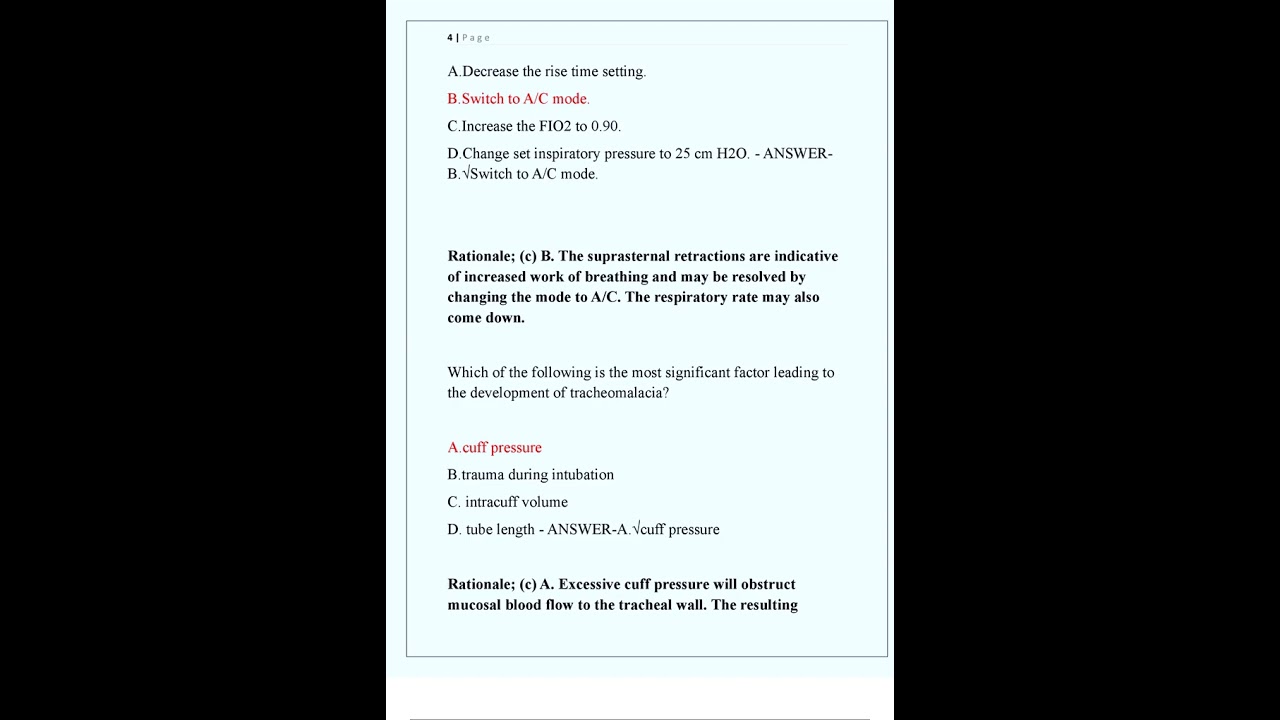 TMC NBRC ACTUAL EXAM, PRACTICE EXAM AND STUDYGUIDE ALL IN ONE DOCUMENT NEWEST 2025 ACTUAL EXAM COMPL