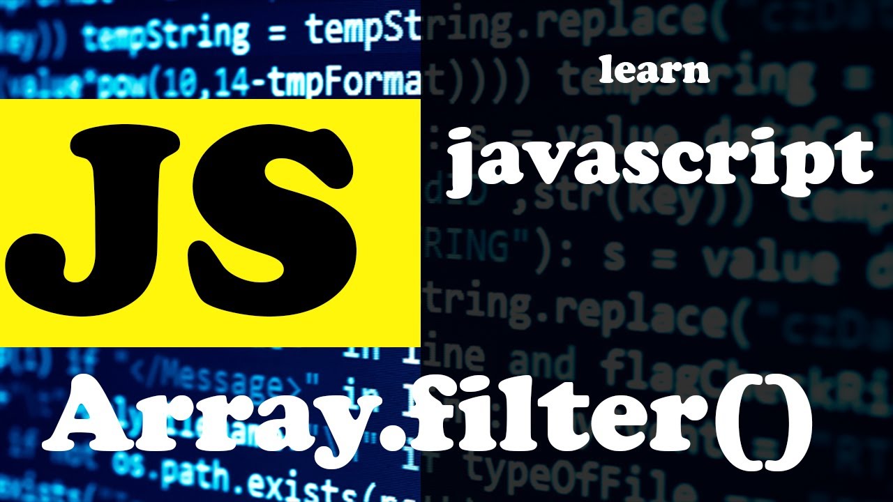 Array .filter()  method Explained || Javascript Tutorial