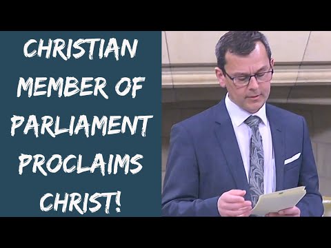 A Christian MP Shares the Gospel with the UK Parliament | Rev Dan | HE ...