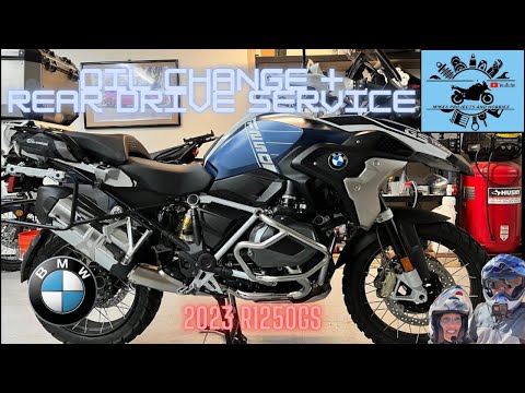 2023 R1250GS Oil Change & Final Drive Service