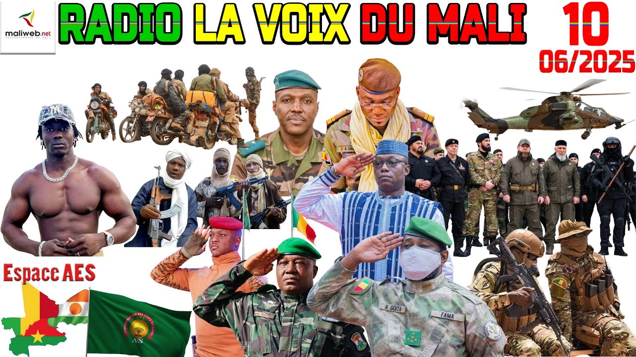 La Revue de Presse de la RADIO LA VOIX DU MALI du 11 Juin 2025 - L ...
