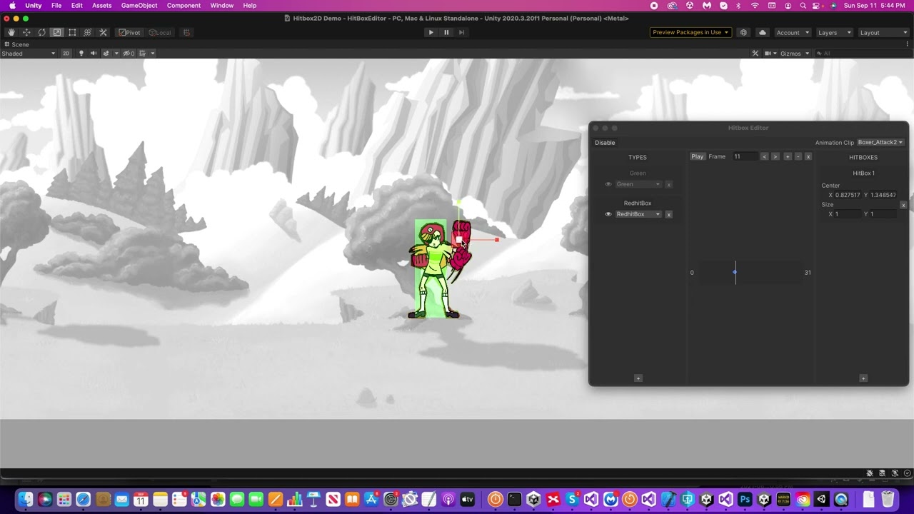 Hitbox Editor Demo 1