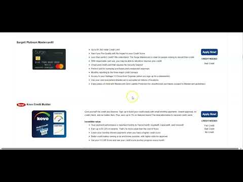 💥 Surge Ahead with the Surge Platinum Mastercard – Build Credit Fast! 💳🚀