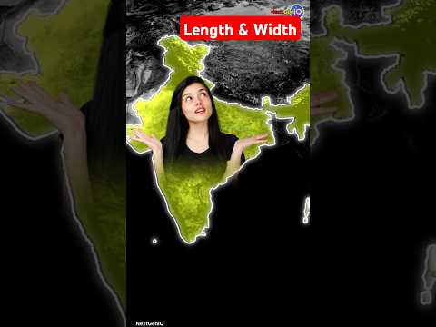 India’s Geographic Size: Total Length, Width, and Area