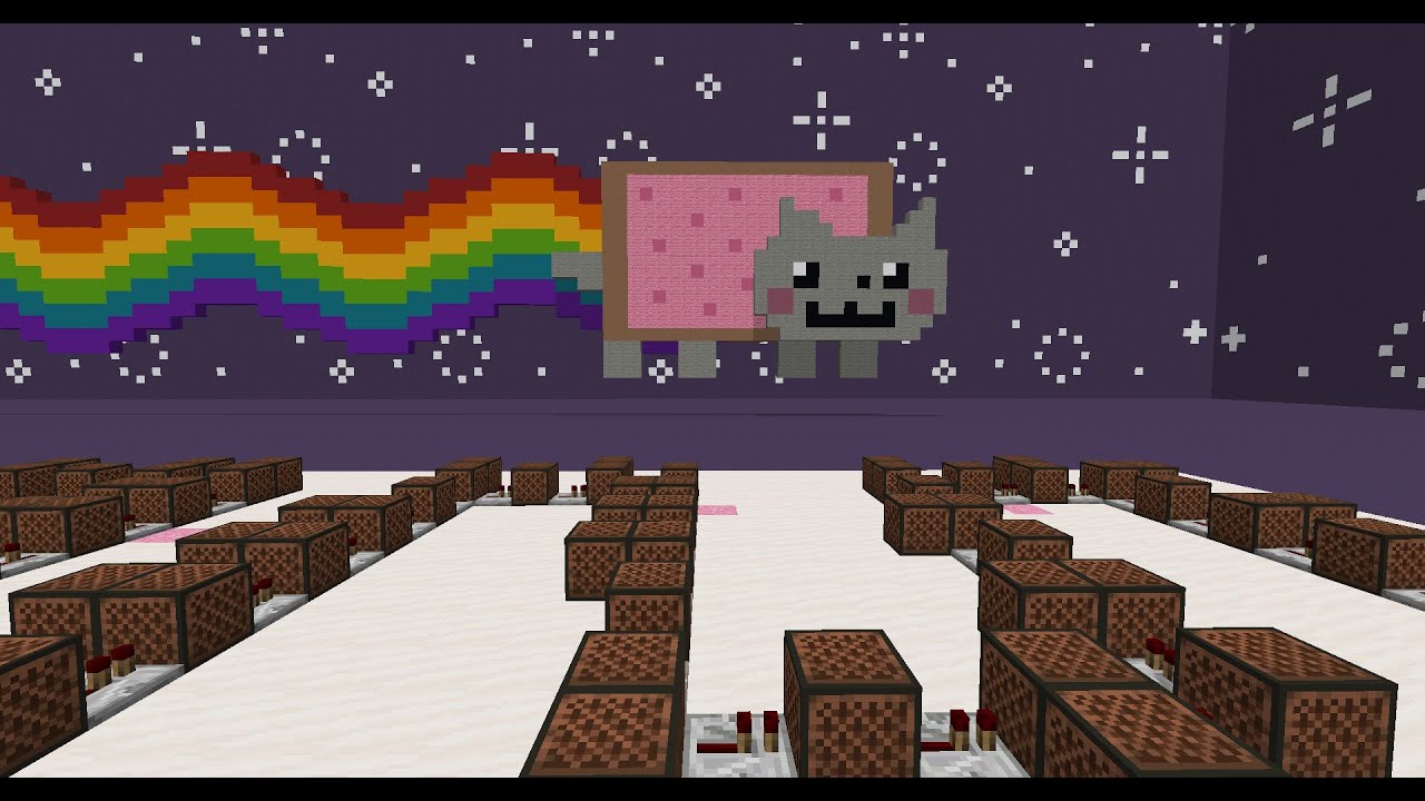 Nyan Cat [Minecraft Noteblocks]