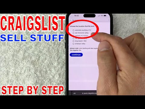 ✅ How To Sell Stuff On Craigslist 🔴