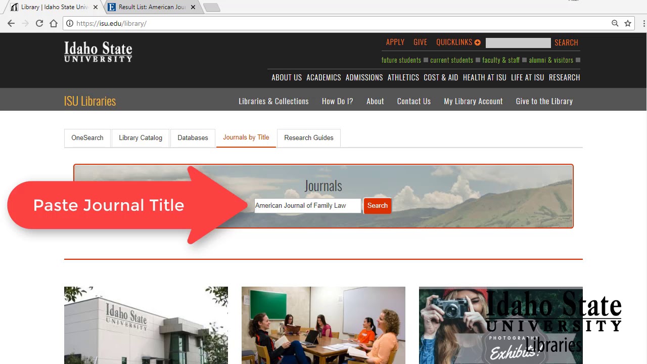 Finding the Full Text of an Article
