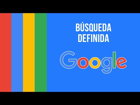 BUSCADOR DE GOOGLE | 3. BÚSQUEDA DE DEFINICIONES