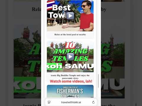 Trip planning got you stressed 😔? Try AI.. Lokki can plan your trip in SEA!