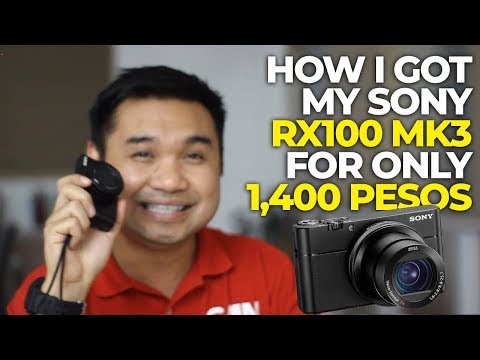 Got my Sony RX100 Mk III for an unbelievable price!