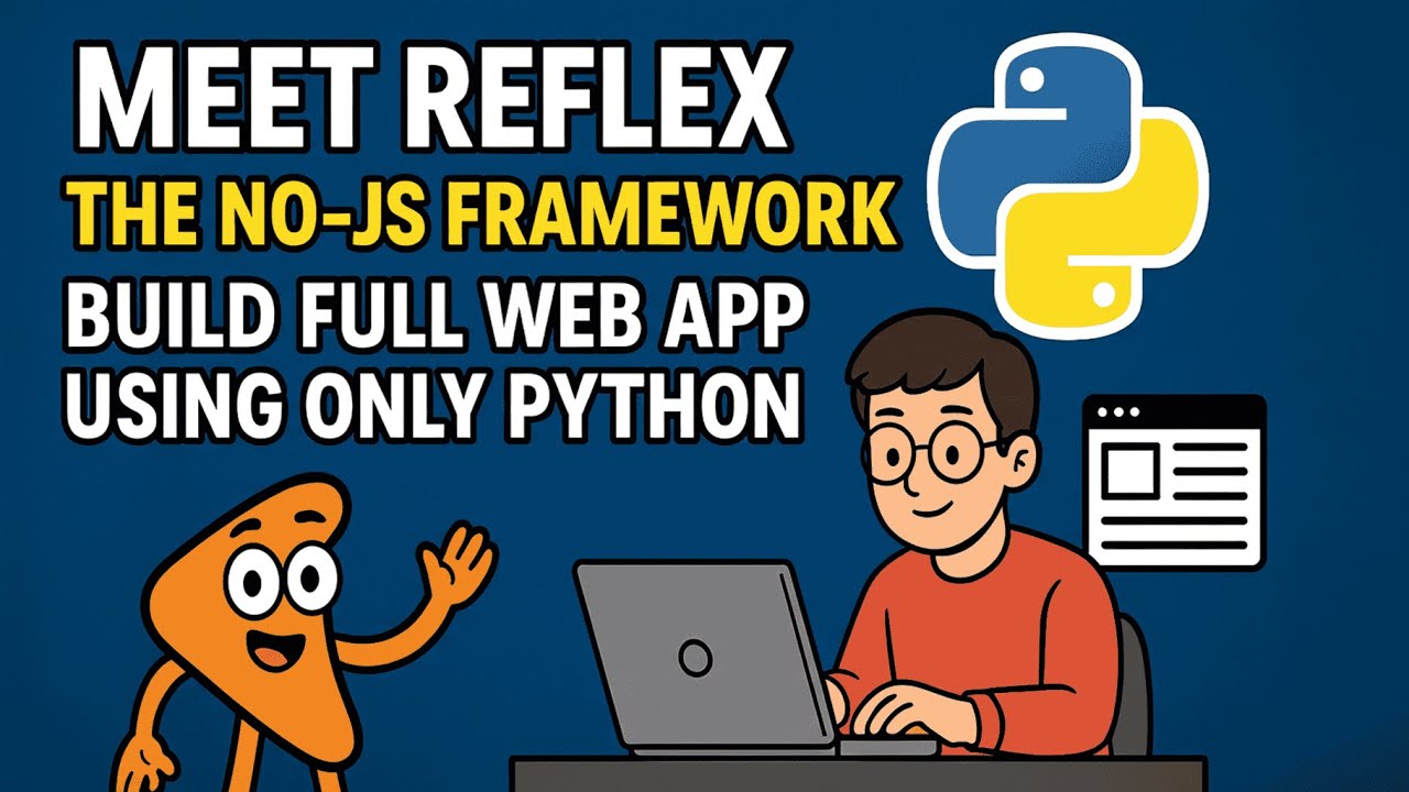 Meet Reflex, the No JS Framework | Build a Full Web App Using Only Python | Tech Edge AI