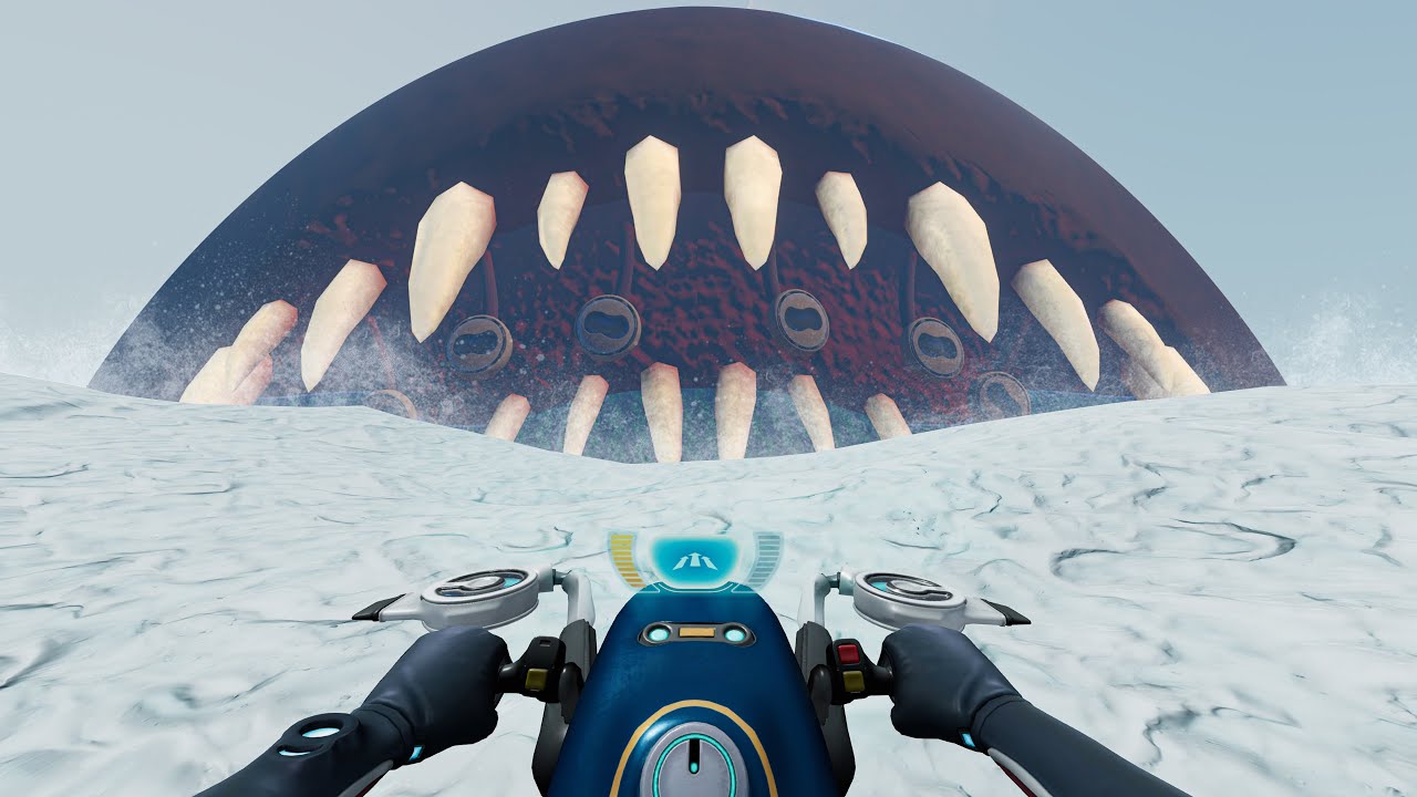 Colossal Void Leviathan in Subnautica Below Zero