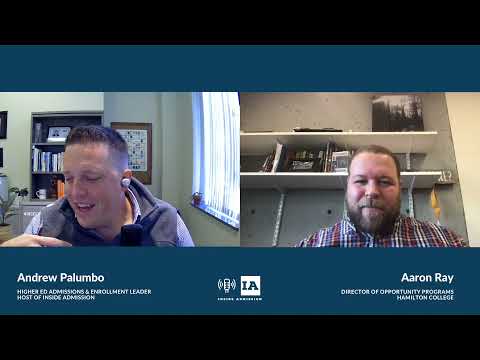 Inside Admission – Episode 1 – Aaron Ray – The Transition to College ...