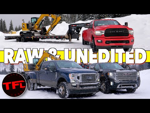 Cummins vs Duramax vs Power Stroke: All New 2020 HD Trucks Tow 30,000 lbs Up The Ike Gauntlet