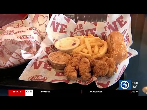 CT's first Raising Cane's location opens up in Enfield