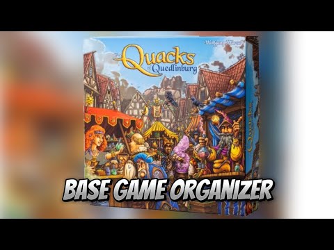 🎲 BASE GAME Organizer | The Quacks of Quedlinburg | Complete Organizer ...