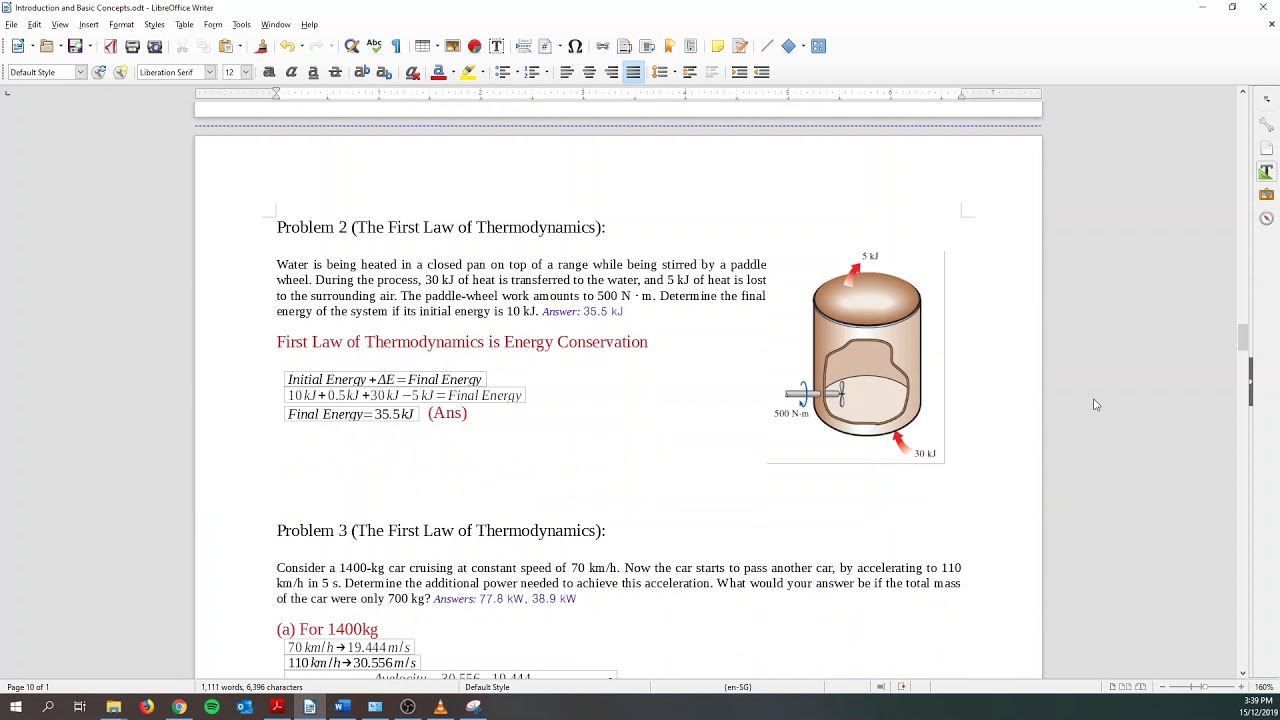 Thermo Explained: Problem Set 2 Solution
