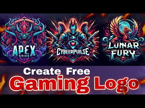 Ai Generate Gaming logo | Part 2 | ai logo maker | FREE..!