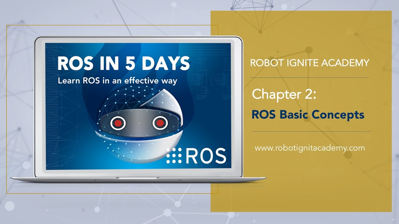 [ROS tutorial for beginners] Chapter 2. ROS Basic Concepts.