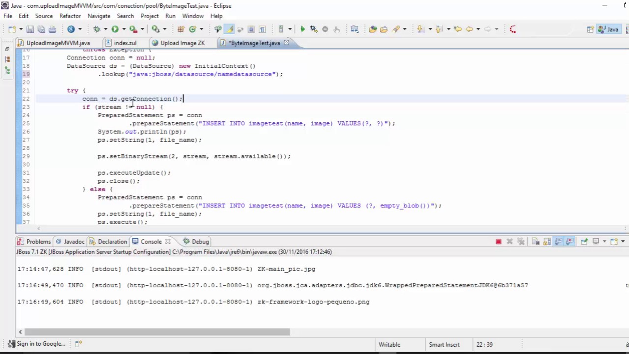ZK Framework upload Image
