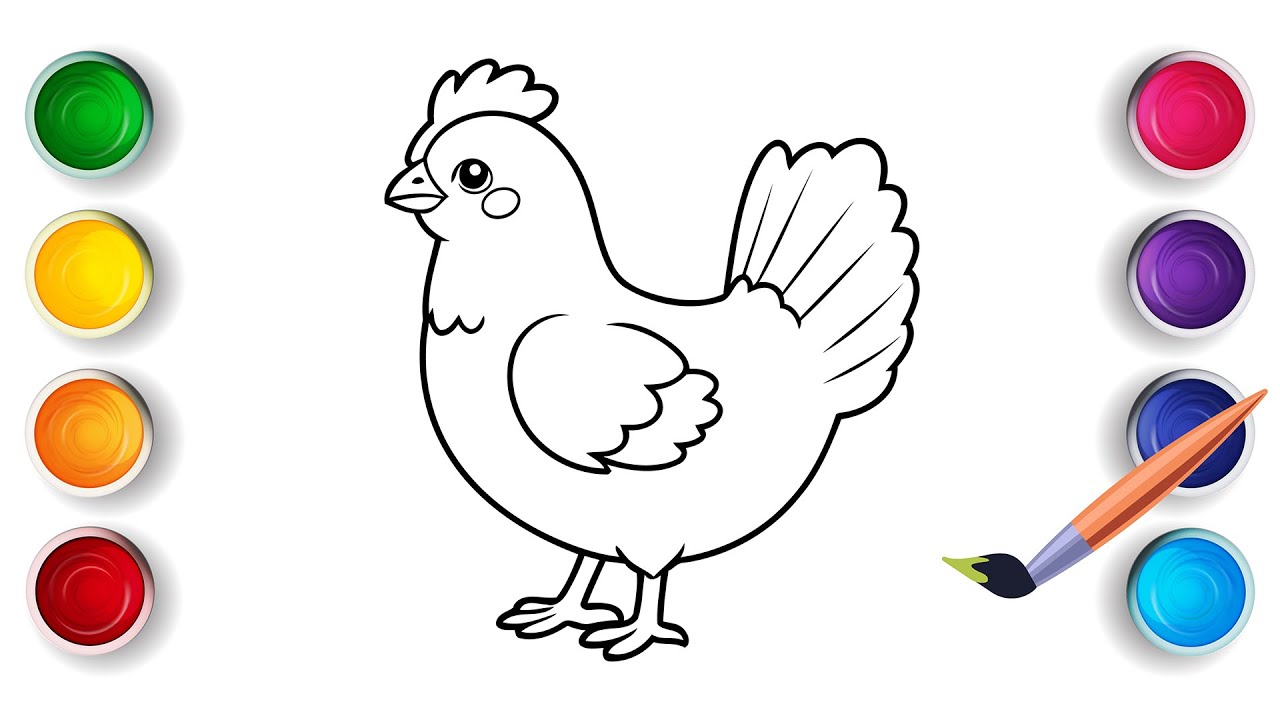 Chicken Coloring Pages | NEW Creative Fun for Kids