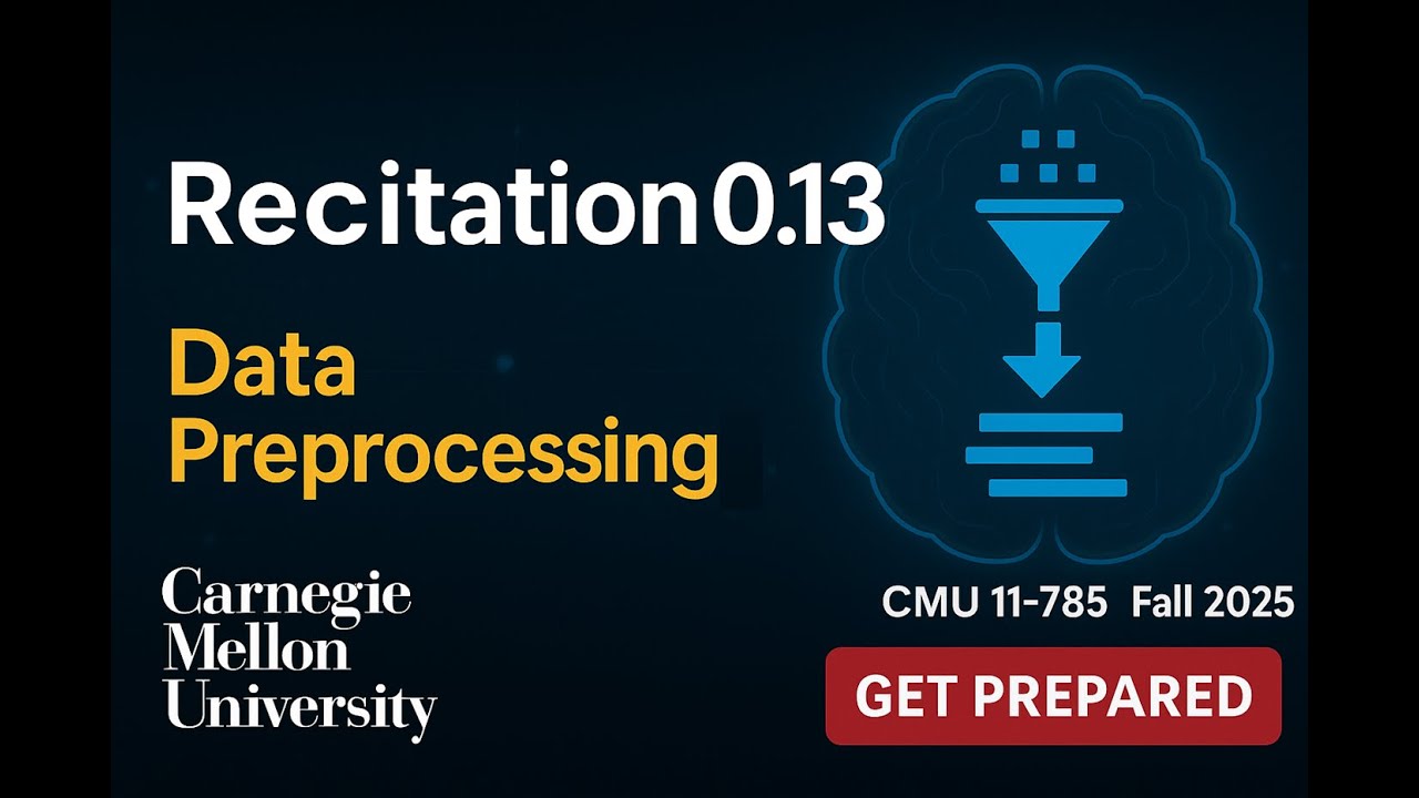 0.13 Data Preprocessing