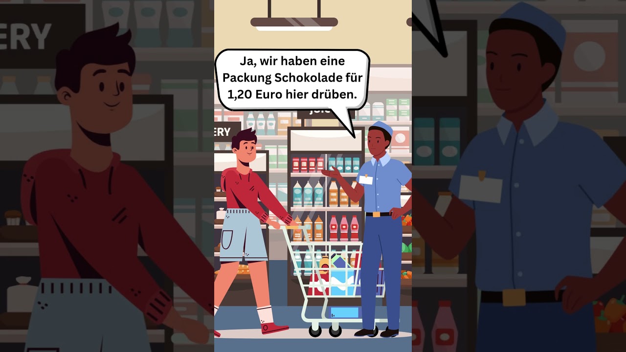 How to Shop in Germany  🛒 : Essential Phrases for Beginners (A1 - A2)