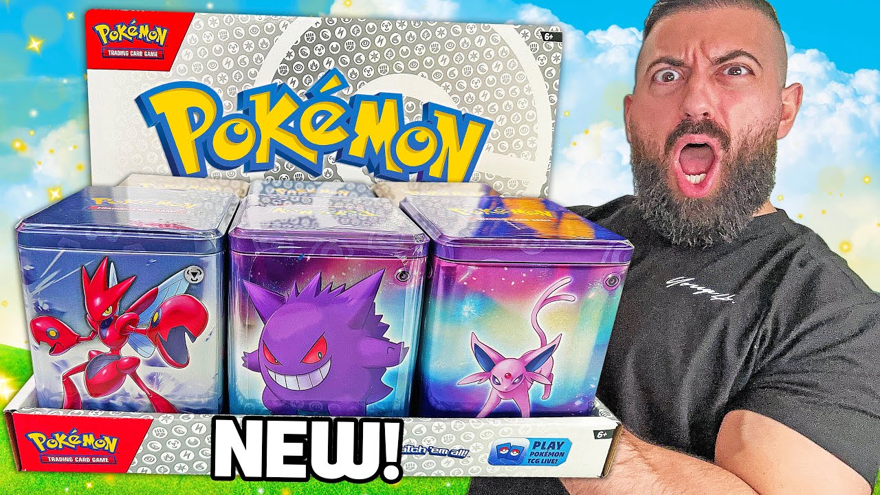 Pokemon's NEW Stackable Tins Have The Goods!