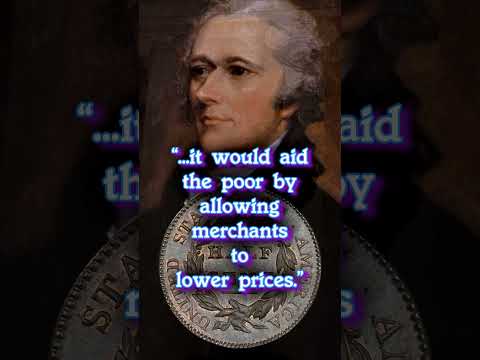 Was the Half Cent Alexander Hamilton's Idea #history #coin