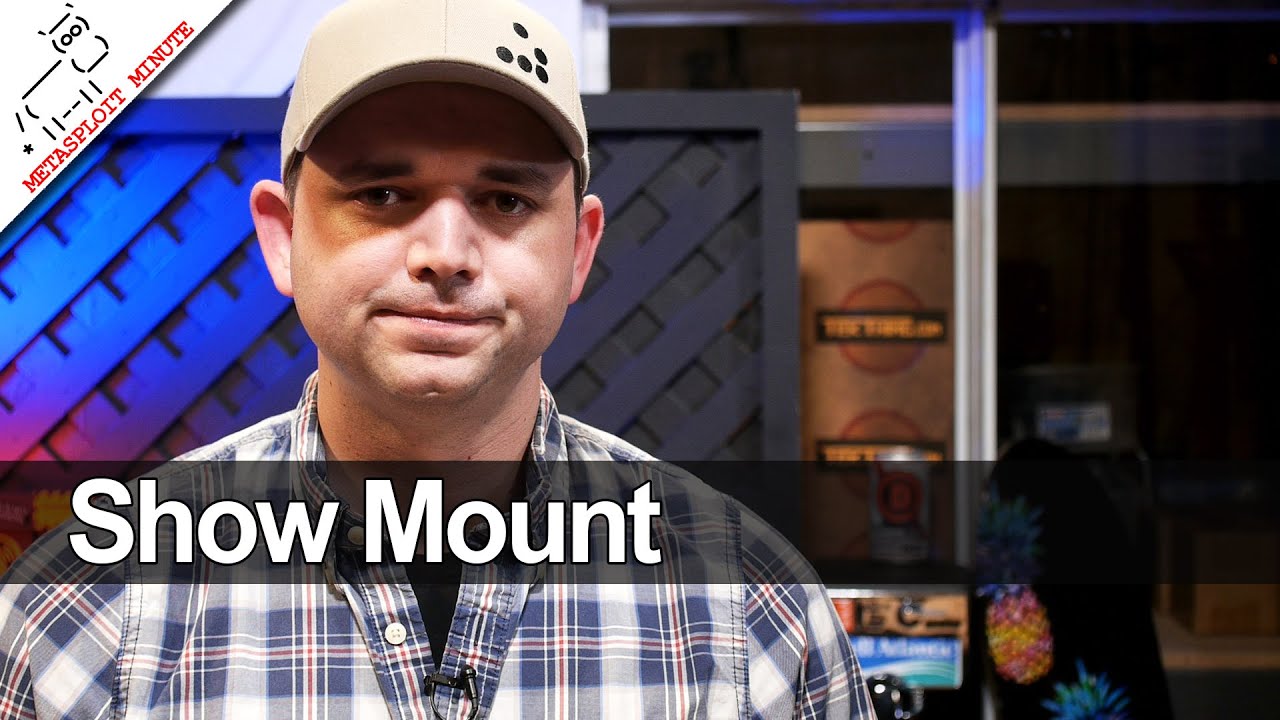 Show Mount - Metasploit Minute [Cyber Security Education]