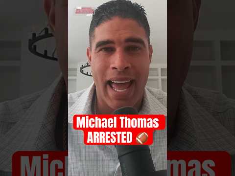 Michael Thomas arrested UPDATE Live Instant Report 🚨 #nfl #saints #michaelthomas
