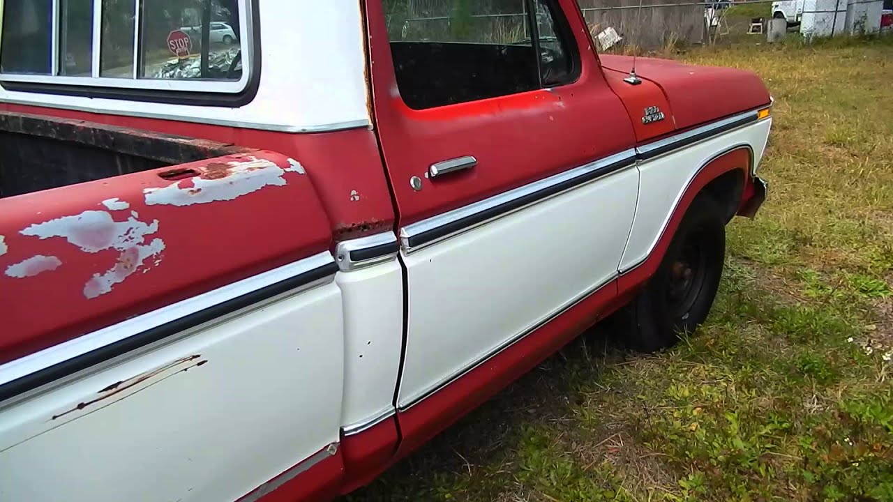 1979 FORD F100  OLD RED