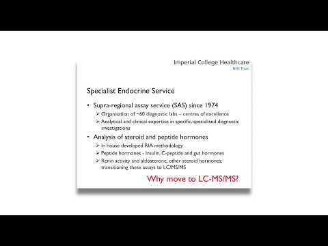 Automation & Integration of LC-MS/MS Assays: Emma Walker, Imperial College