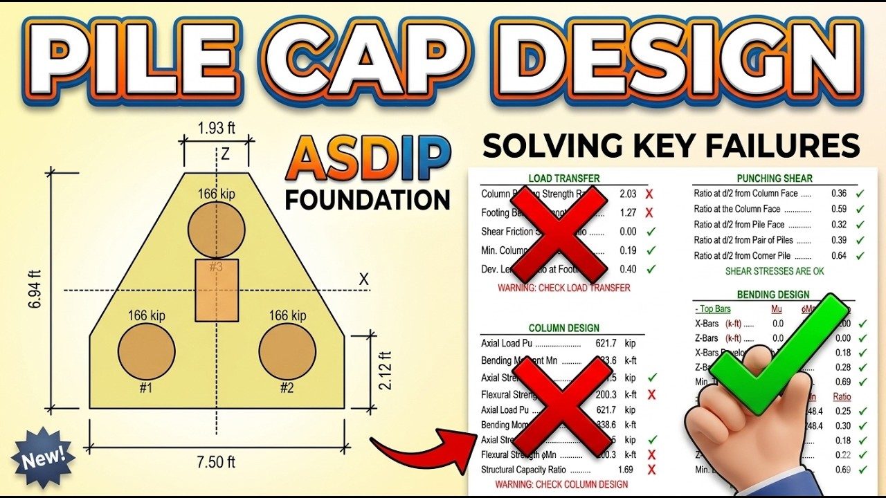 PIle CAP Design_ ASDIP Foundation