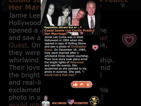Could Jamie Lee Curtis Predict Her Marriage?