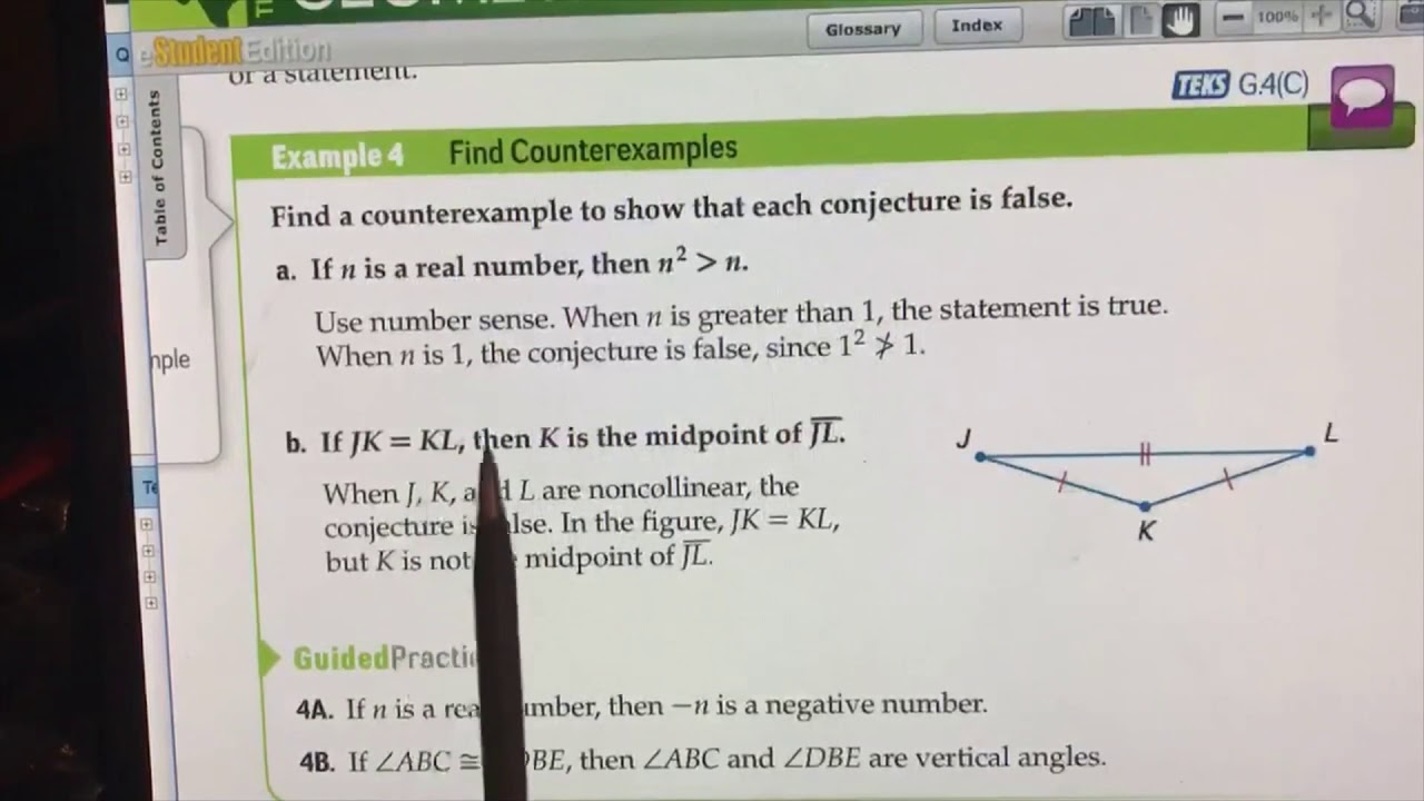 Conditional Counter Example
