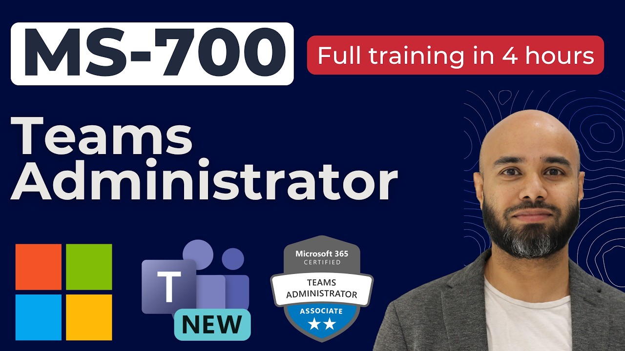 MS-700 Full Course | Microsoft Teams Administrator Certification Training