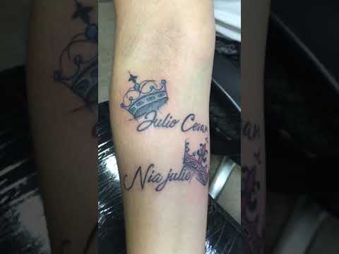Tatuajes letras y coronas blacklinetattoosupply