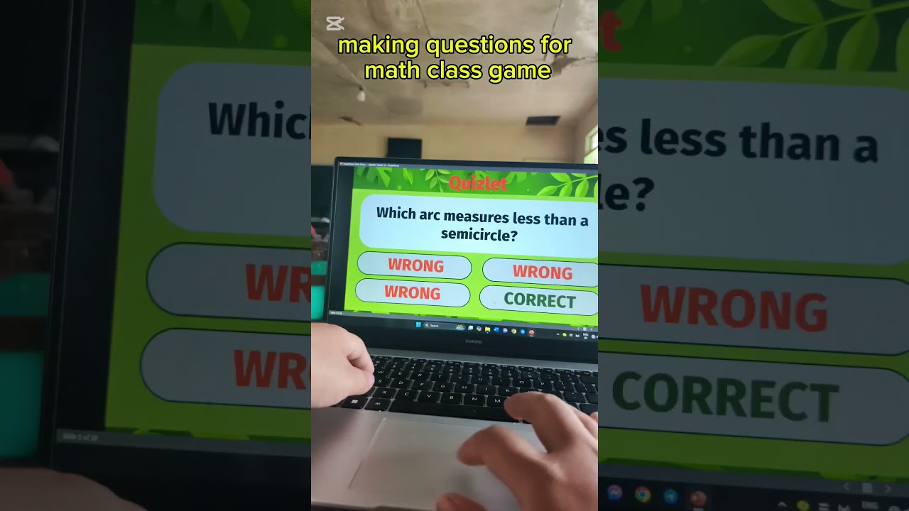 Interactive Math Fun: Game-Based Activity in PowerPoint!