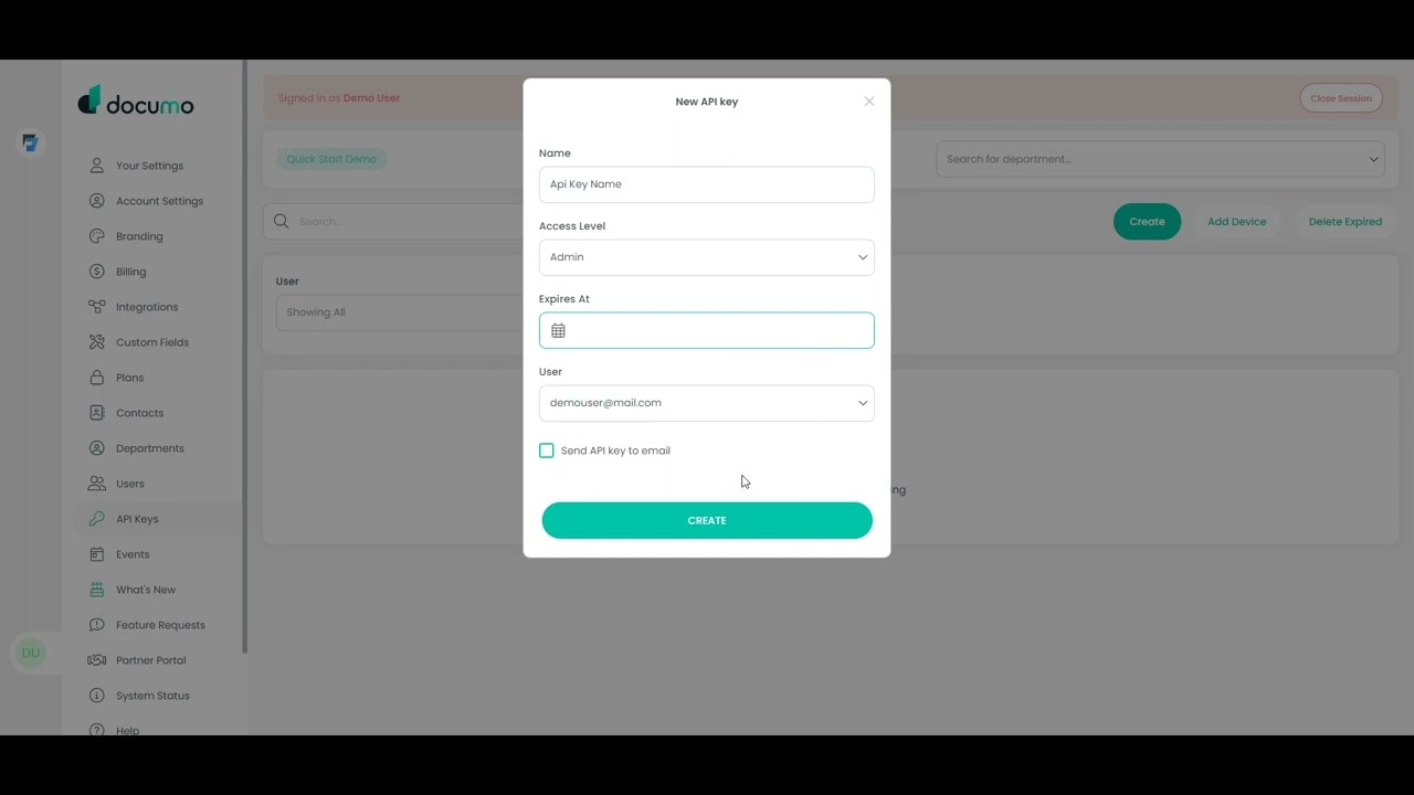 Documo Fax API Integration Guide