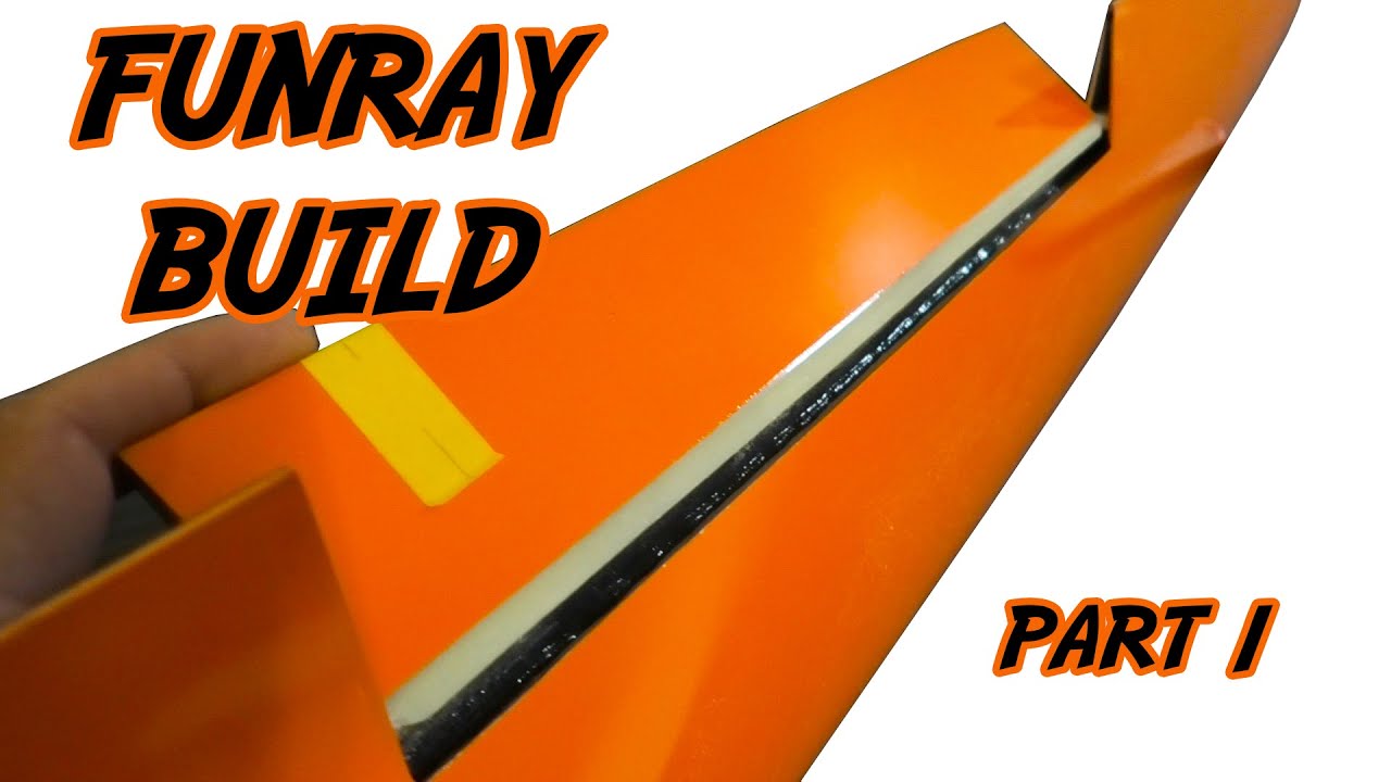 Composite RC Glider FUNRAY build, Part 1.