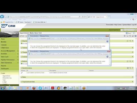 SAP CRM FUNCTION  INTRODUCTION AS  SAMPLE TRAINING VIDEO  WWW.SAPTOPDOCS.COM