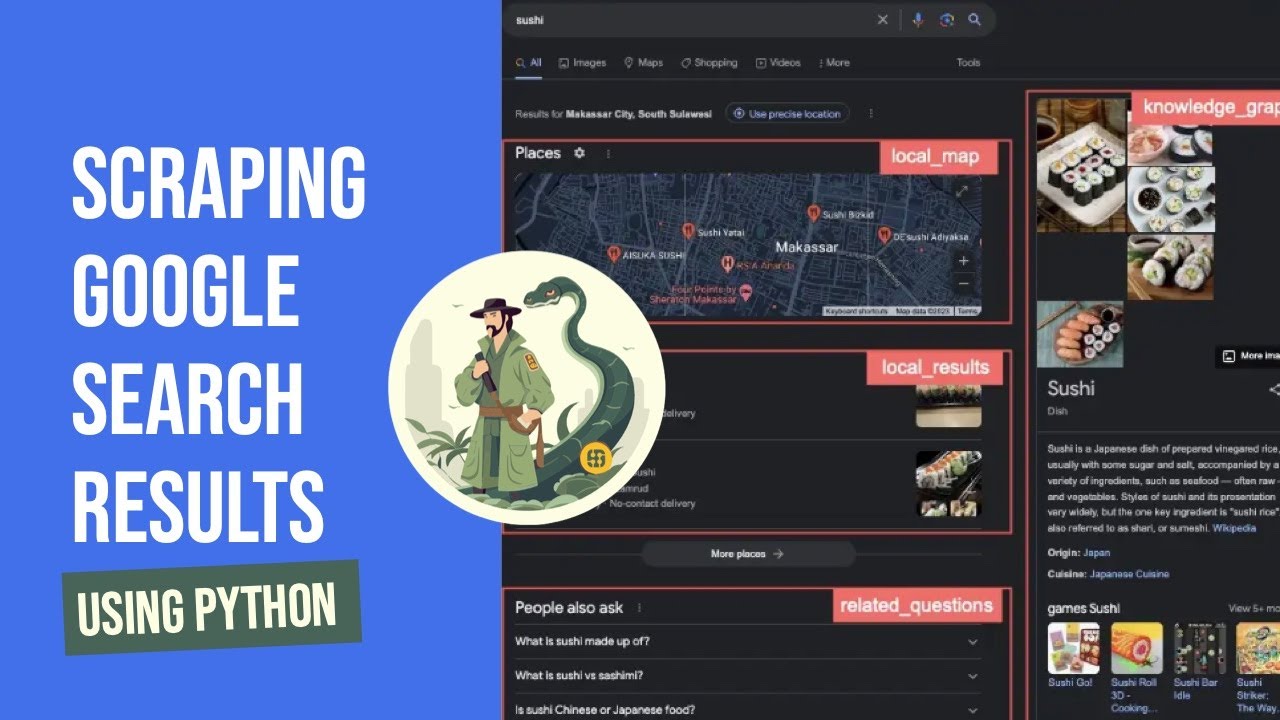 Scrape Google search results with Python (Easy way with SerpApi)