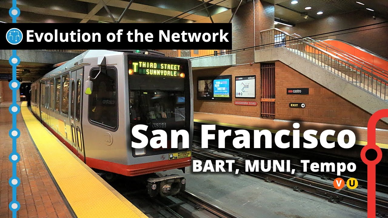 San Francisco's BART & MUNI Network Evolution