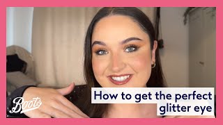 Boots Glitter eye tutorial | Boots UK advert Commercial ad uk